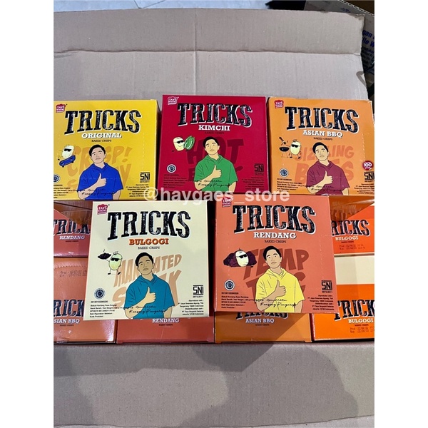Jual TRICKS BAKED CRISPS POTATO / BISKUIT KENTANG YANG DIPANGGANG RASA ...