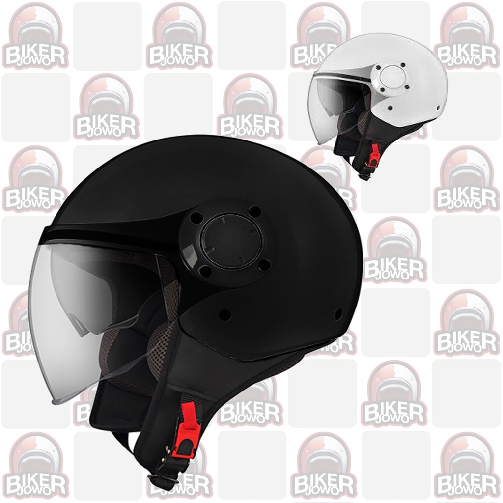 Jual Helm Zeus 217 Z217 ZS217 Retro Classic Halfface Half Face Helmet ...