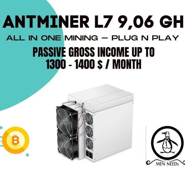 Jual Bitmain Antminer L7 (9.05 Ghs ) Doge Ltc Miner | Shopee Indonesia