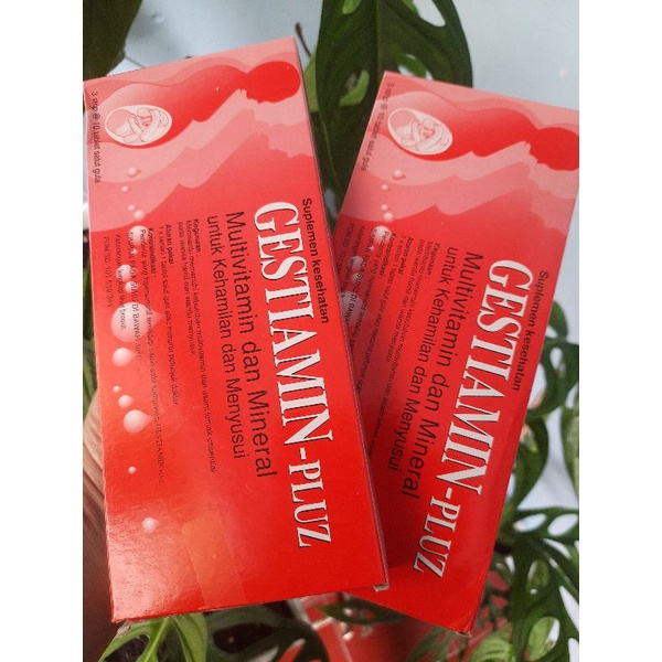 Jual Gestiamin-Pluz 1 box/3 strip/30 tablet | Shopee Indonesia