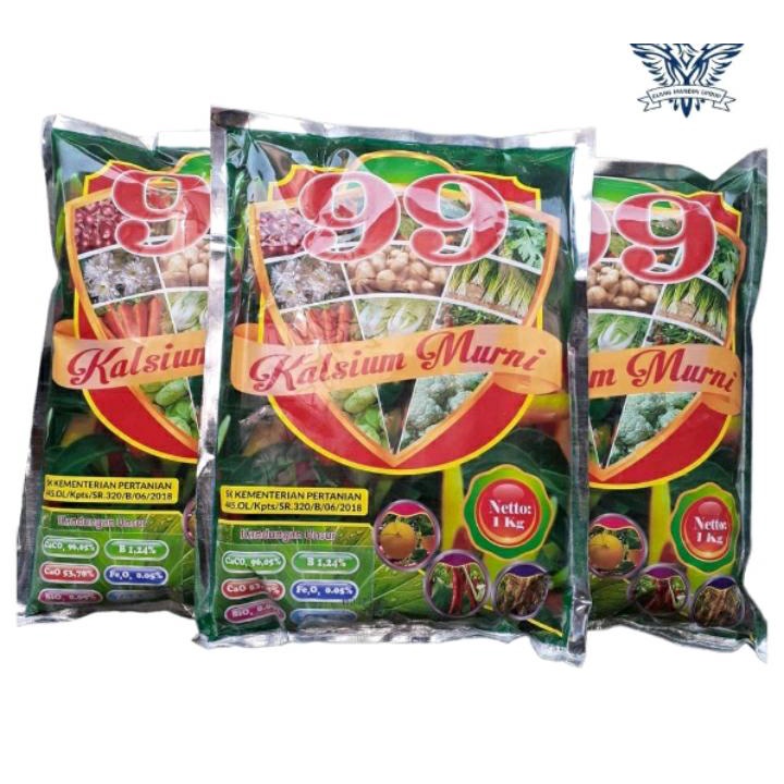 Jual Pupuk Kalsium Calsium Original Murni 99 Ukuran 1 Kg | Shopee Indonesia