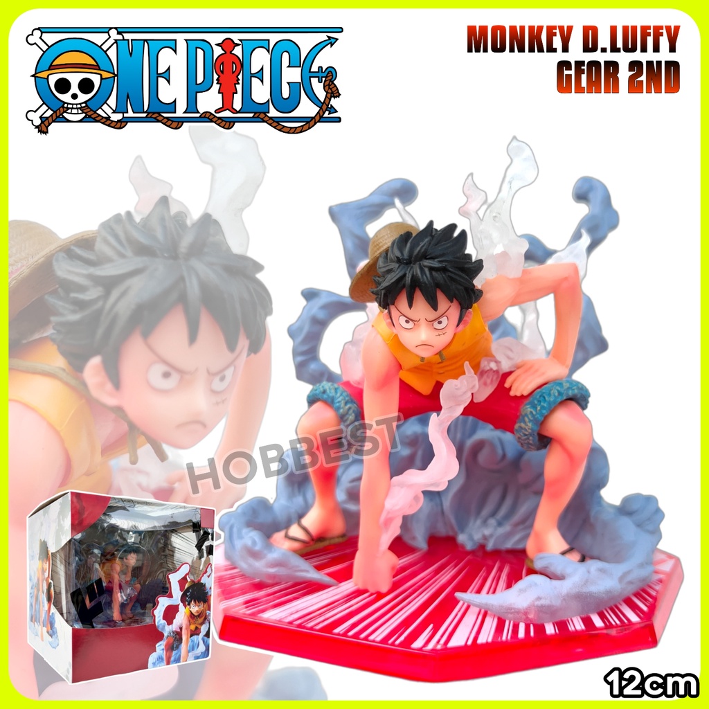 Jual Action Figure ONE PIECE : MONKEY D LUFFY GEAR 2nd - Miniatur ...