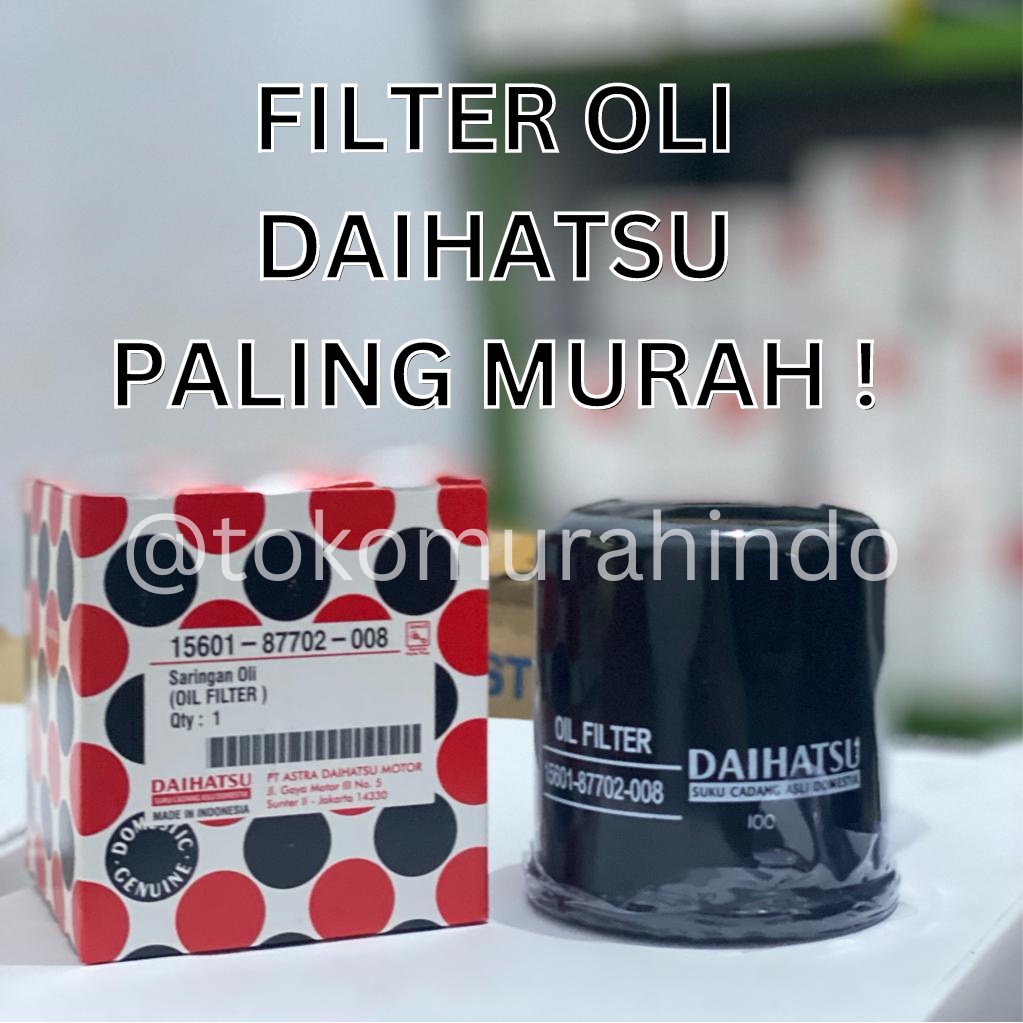 Jual ORI ASLI Filter Oli Oil Daihatsu Sigra Avanza Xenia Granmax Agya ...