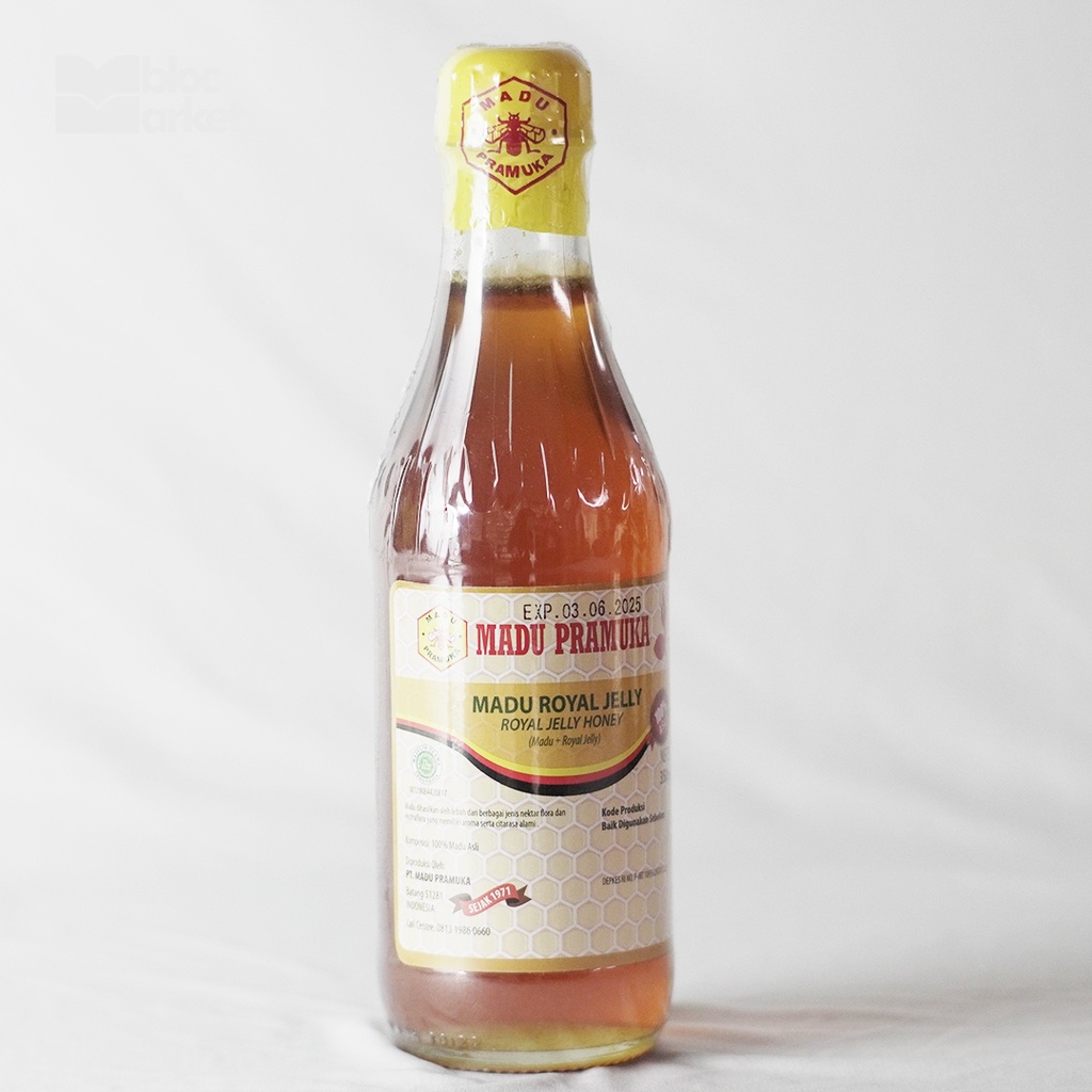 Jual MADU PRAMUKA ROYAL JELLY 350ML | Shopee Indonesia