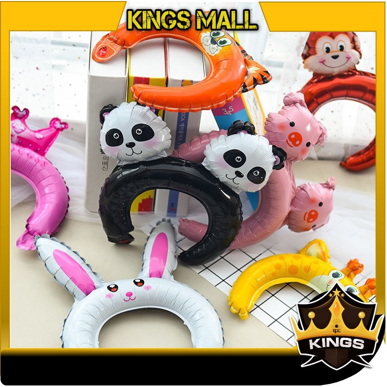 Jual KINGS - 5606 Bando Foil Bando Karakter / Balon Bando Kartun Animal ...