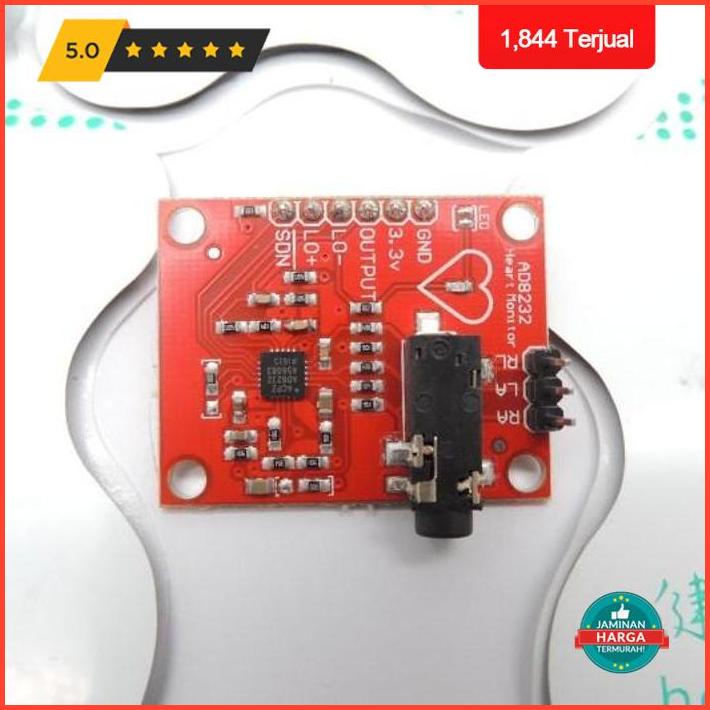 Jual 10 10 Ecg Module Ad8232 Measurement Pulse Heart Monitoring Sensor