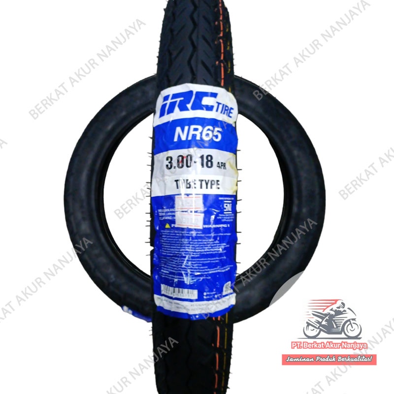 Jual IRC NR65 300-18 Ban Motor ring 18 Tiger - Scorpio - Thunder 125 ...