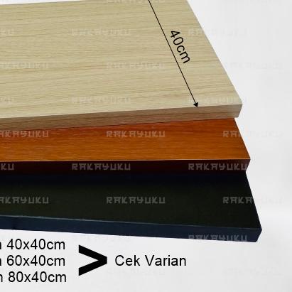 Jual Papan Ambalan Papan kayu lebar 40cm - cream kayu, 40 x 40cm ...
