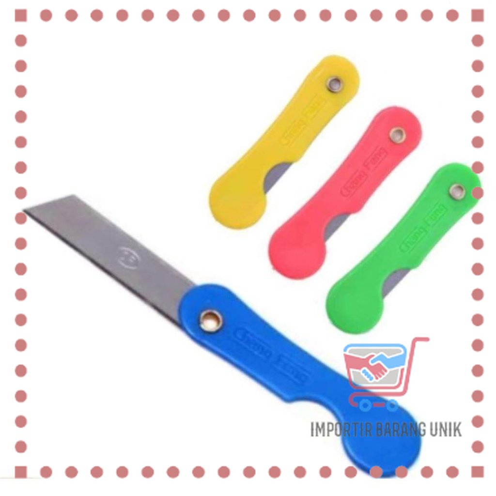 Jual IMB-G313- Pisau Cutter Lipat Mini / Foldable Knife / Alat Bantu ...