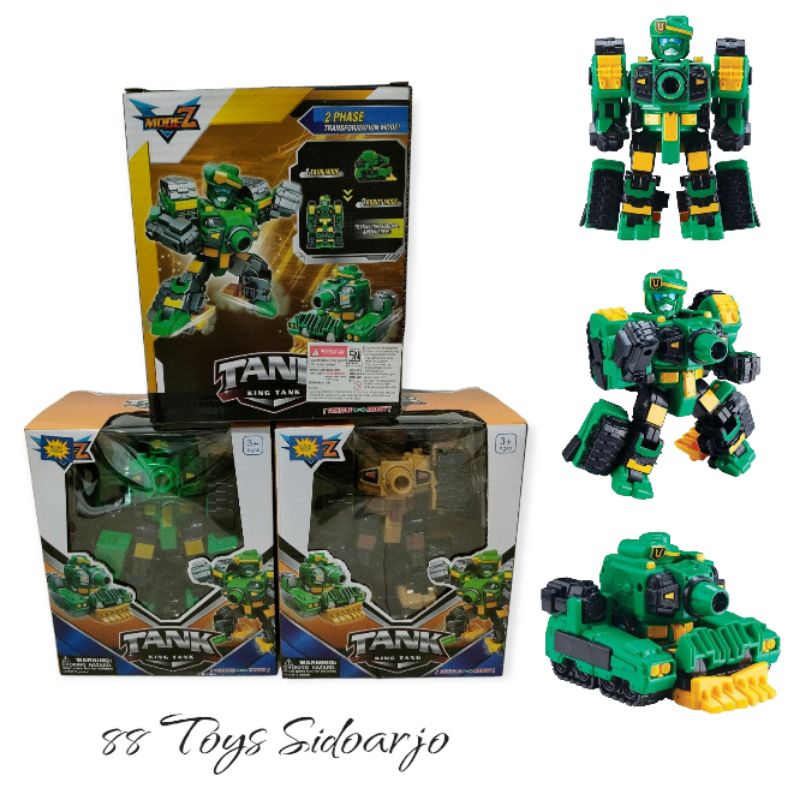 Jual Mainan Robot Transformasi Tank Jadi Robot / Mainan Tobot Terbaru ...
