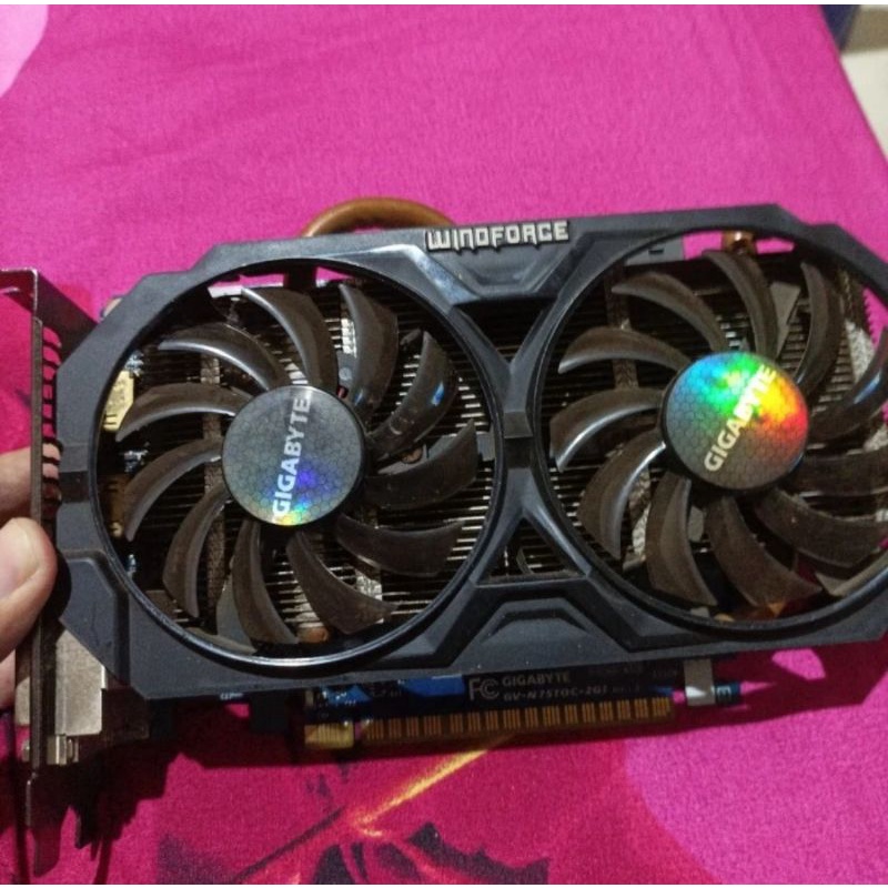 Jual Gigabyte Windforce Gtx 750 Ti 2Gb Ddr5 | Shopee Indonesia