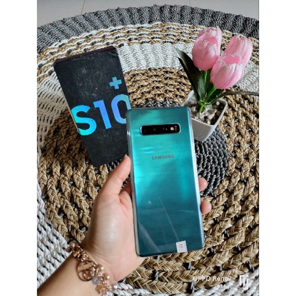 Jual Samsung S10 plus Sein Resmi Indonesia Ram 8/128 fullset oem ...
