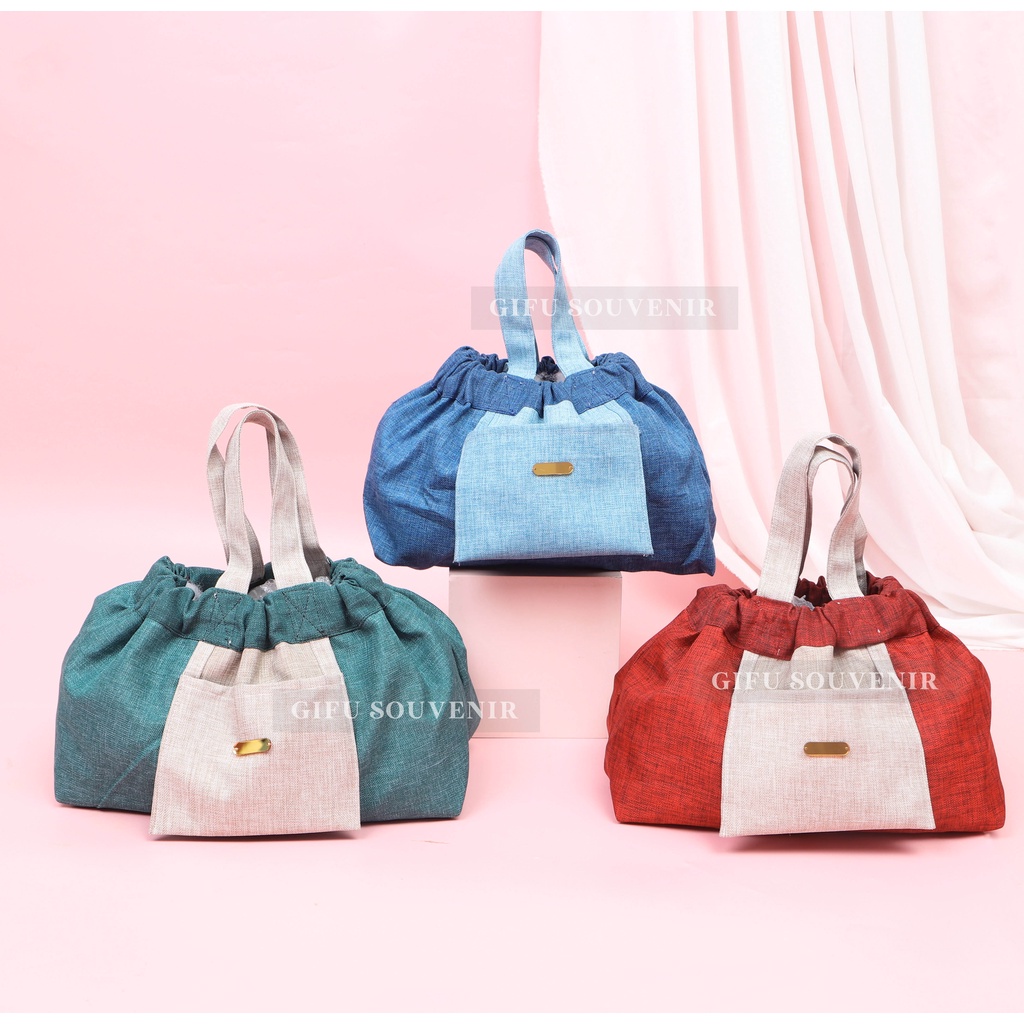 Jual SAMPLE SOUVENIR DUMPLING BAG | Shopee Indonesia