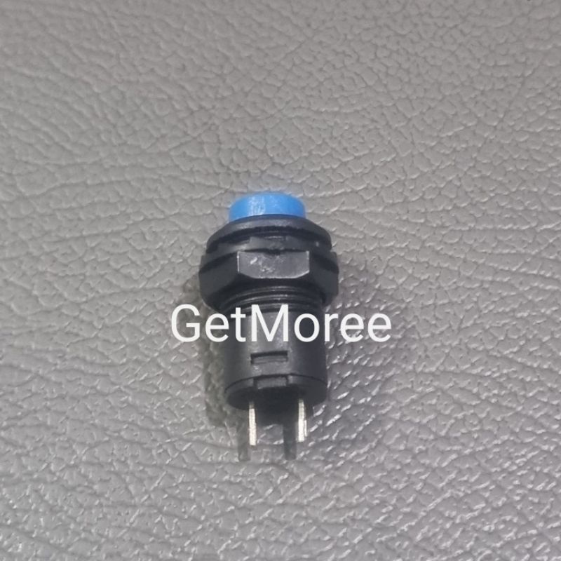 Jual Push Button On Bulat 2 Kaki Plastik / Saklar On 2 Pin / Saklar ...