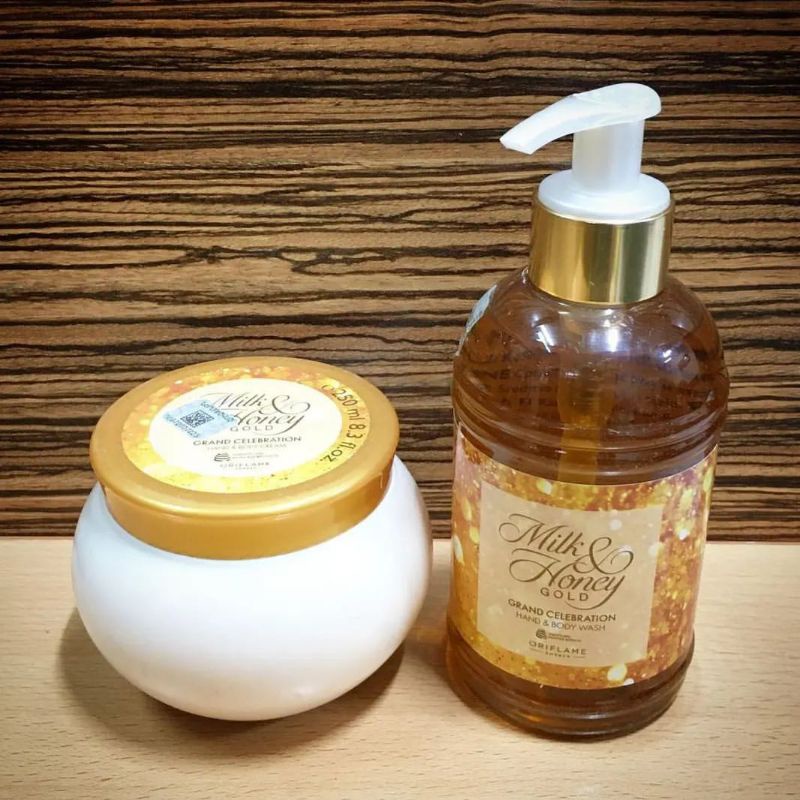 Jual Milk&Honey Gold Grand Celebration Hand&Body Cream /Milk&Honey Gold Grand Celebration Hand ...