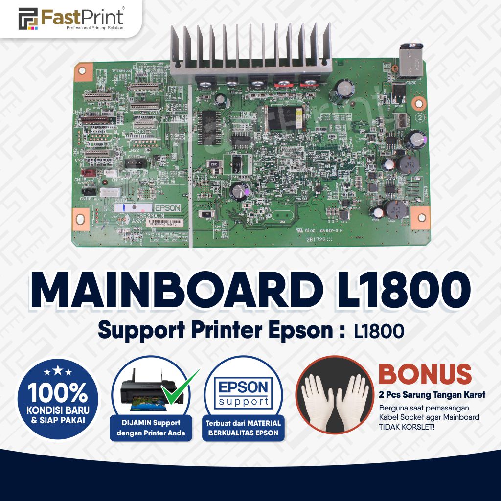 Jual Mainboard Motherboard Printer Epson L1800 | Shopee Indonesia