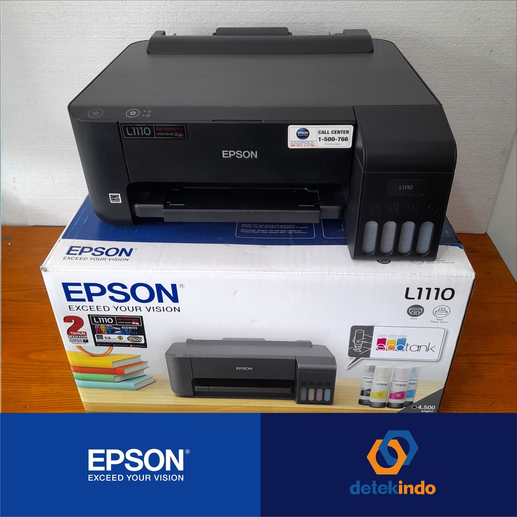 Jual Printer Epson Eco Tank L1110 Used / Second / Bekas | Shopee Indonesia