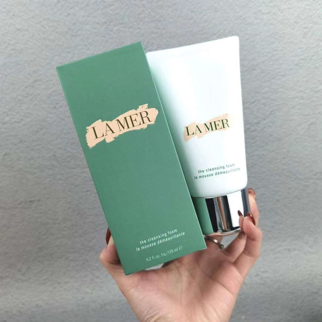 Jual La mer The Cleansing Foam 30ml/100ml Lamer Brilliant Purifying ...