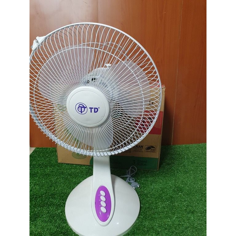 Jual KIPAS ANGIN DESK FAN TD 12 INCH / KIPAS 12 INCH / KIPAS ANGIN 3 ...