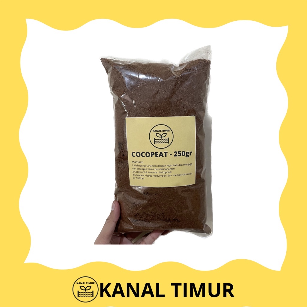 Jual Cocopeat - 250 gr (Grade A) | Media tanam coco peat cocopeat ...
