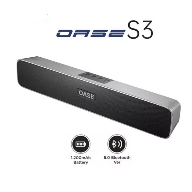 Jual Oase S3 Bluetooth Speaker | Shopee Indonesia