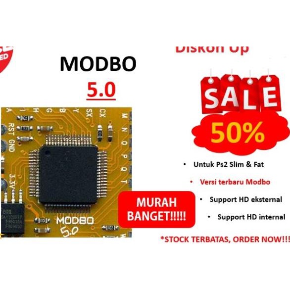 Jual Modbo 5.0 ic Matrix untuk pasang Hardisk ps2 slim & fat Paling ...