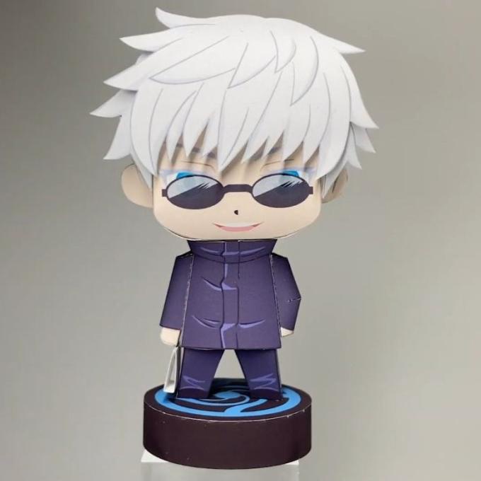Jual Chibi Papertoy Satoru Gojo Jujutsu Kaisen Papercraft Shopee ...