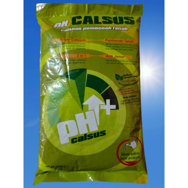 Jual PH CALSUS (CALSIUM PEMBENAH TANAH) 1 KHG | Shopee Indonesia
