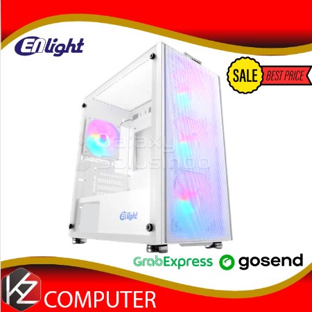 Jual Casing Enlight White Master RGB Gaming PC Case - Casng Only ...