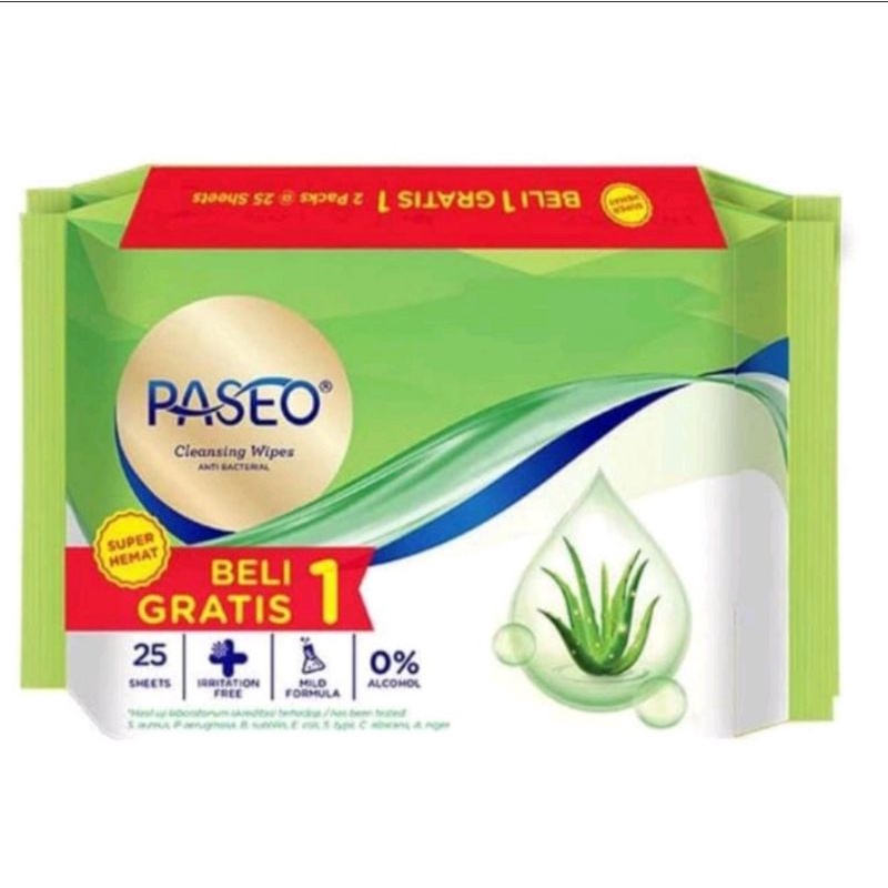 Jual Tissue Basah / Tisu Basah Paseo 25 Sheets | Shopee Indonesia