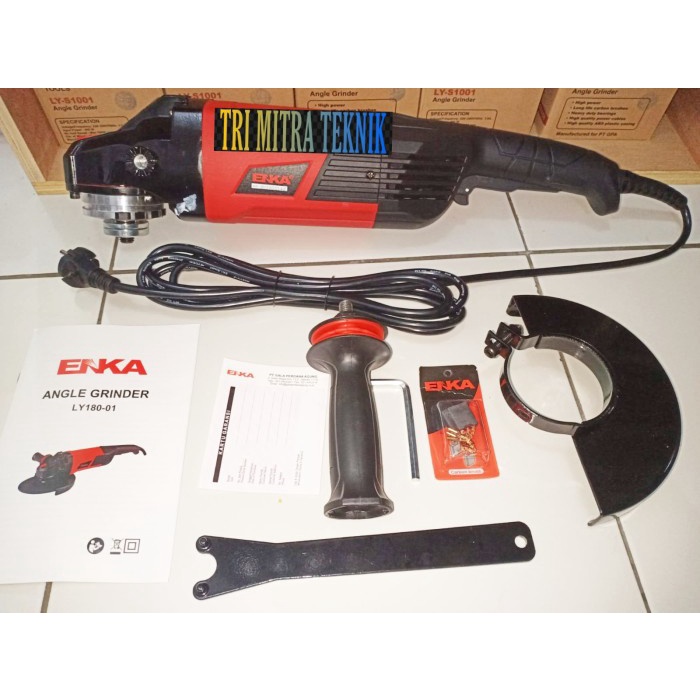 Jual ENKA GRINDER 7 INCH MESIN GERINDA ENKA 7 INCH TIPE LY180-01 SIAP ...