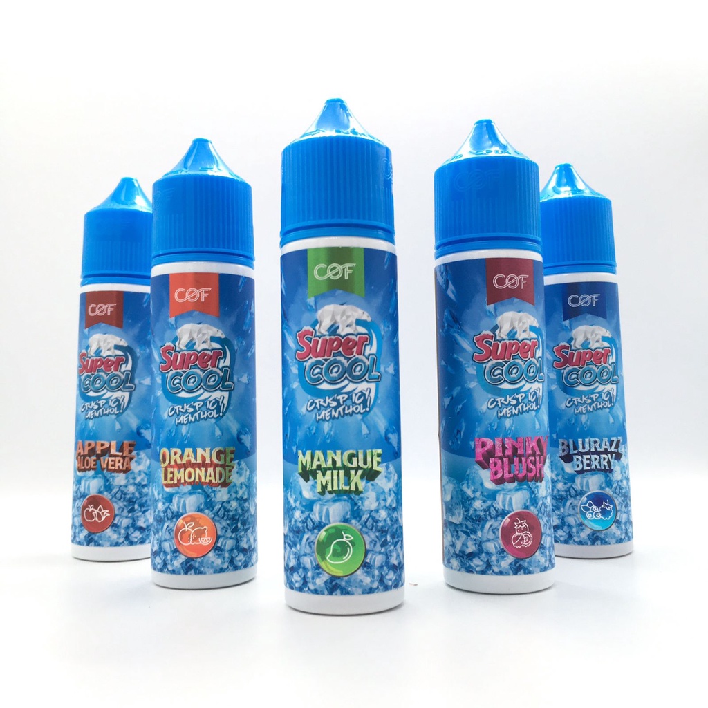 Jual Supercool Series 60ML by COF - Liquid Paling Dingin | Shopee Indonesia