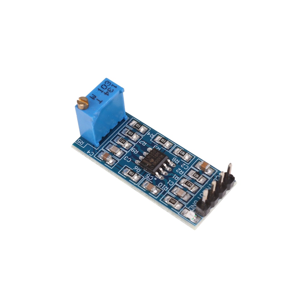 Jual LM358 100x Gain Signal Amplification Modul Op Amp LM 358 DC 5V ...