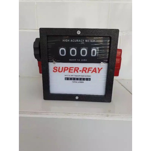 Jual flow meter analog 1inch SUPER-RFAY, Alat ukur BBM,SOLAR dan air ...