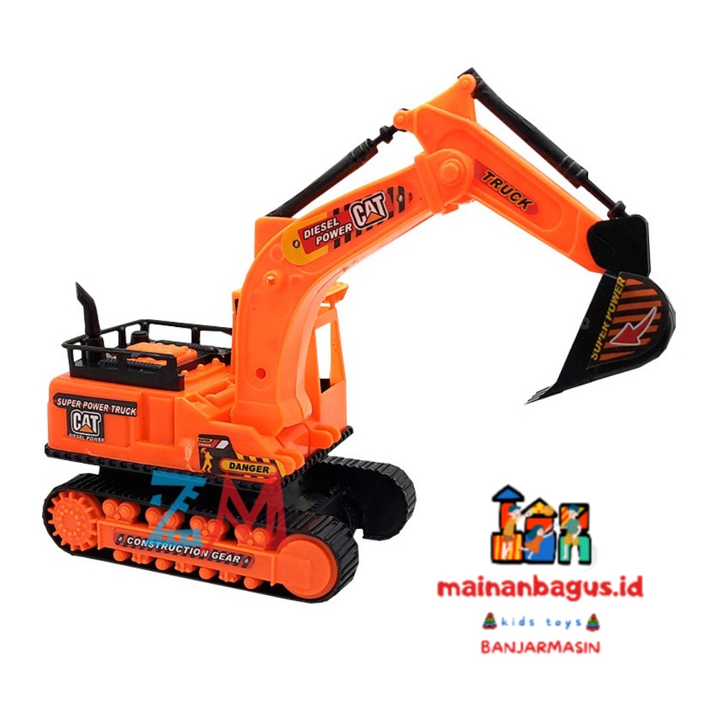 Jual Mainan Anak Excavator Beko / Mainan mobil-mobilan truk konstruksi ...