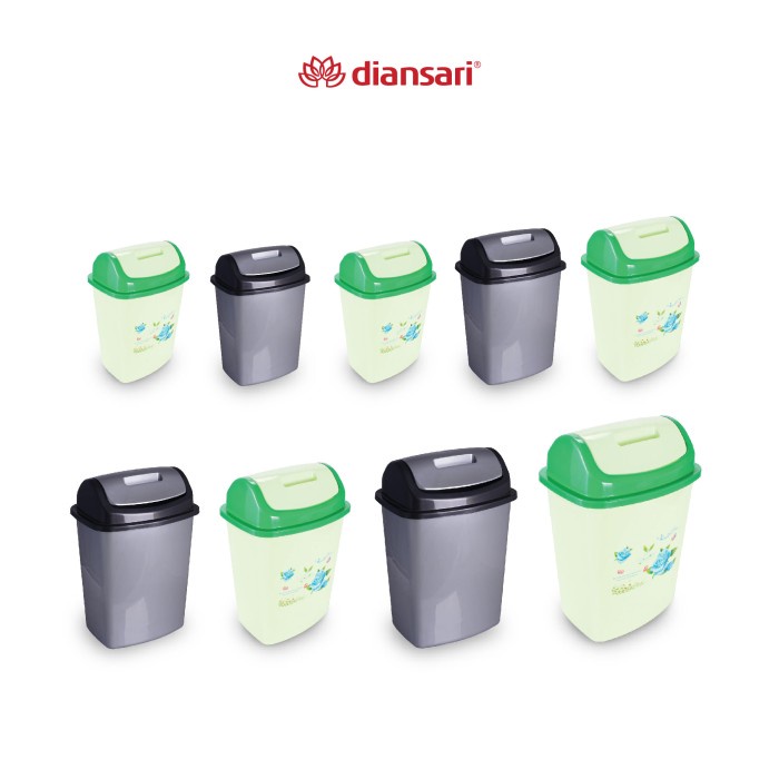 Jual Tempat Sampah Livina - 5L - Keranjang Sampah Dengan Tutup | Shopee Indonesia