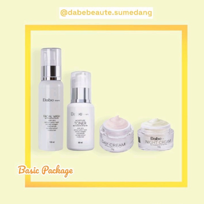 Jual Dabe Beaute Basic Package/Dabe Beauty Basic Paket | Shopee Indonesia