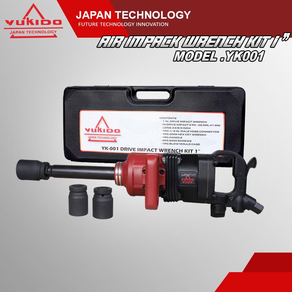 Jual [PROMO] YUKIDO Mesin Impact Wrench 1 Inch Alat Pembuka Baud Roda ...