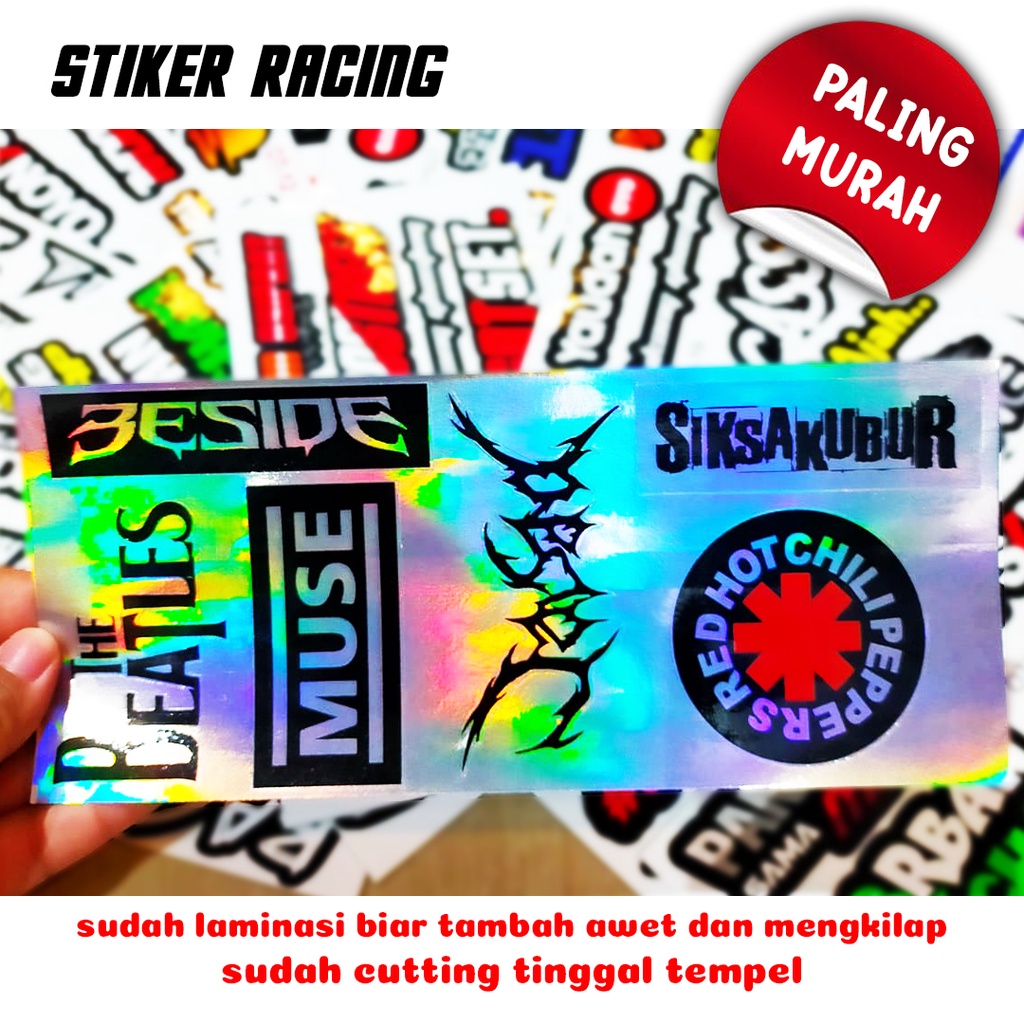 Jual STIKER RACING MOTOR HOLOGRAM // STIKER RACING MOTOR HEREX // PRINT ...