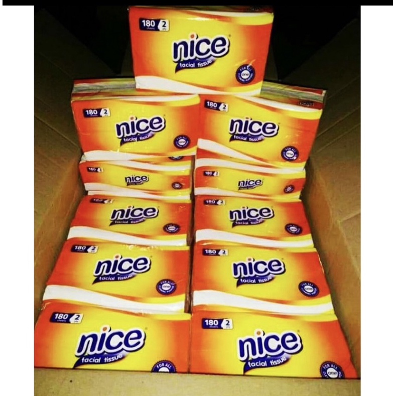 Jual Tisu Nice 180 sheet isi 5 pack dan 6 pack | Shopee Indonesia
