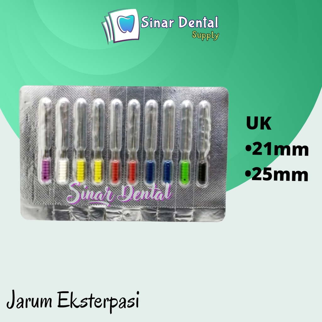 Jual Dental Barbed broach/ jarum ekstirpasi dentsply 25mm 21mm | Shopee ...