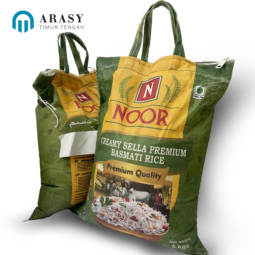 Jual Noor Creamy Sella Premium Basmati Rice 5kg | Shopee Indonesia