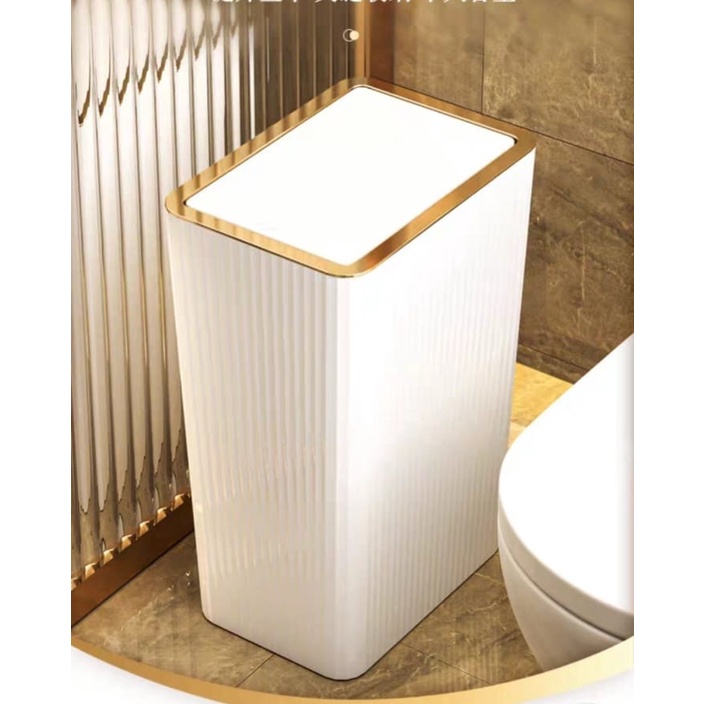 Jual Trash Bin Luxury Quandri / Tempat sampah gold / Tong Sampah Mewah ... Jual Trash Bin Luxury Quandri / Tempat sampah gold / Tong Sampah Mewah ...