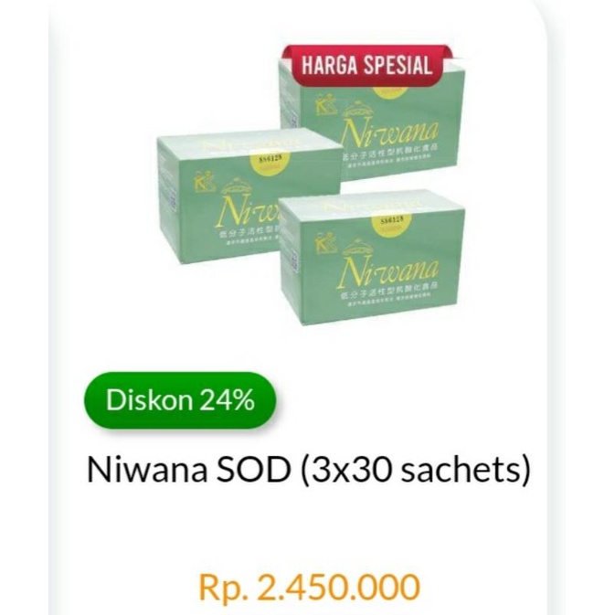 Jual niwana sod japan | Shopee Indonesia