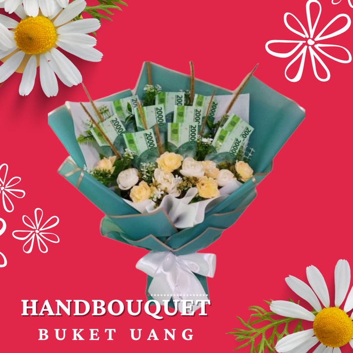Jual Buket Bunga Uang / Money Bouquet / Bunga Segar / Bunga Plastik ...