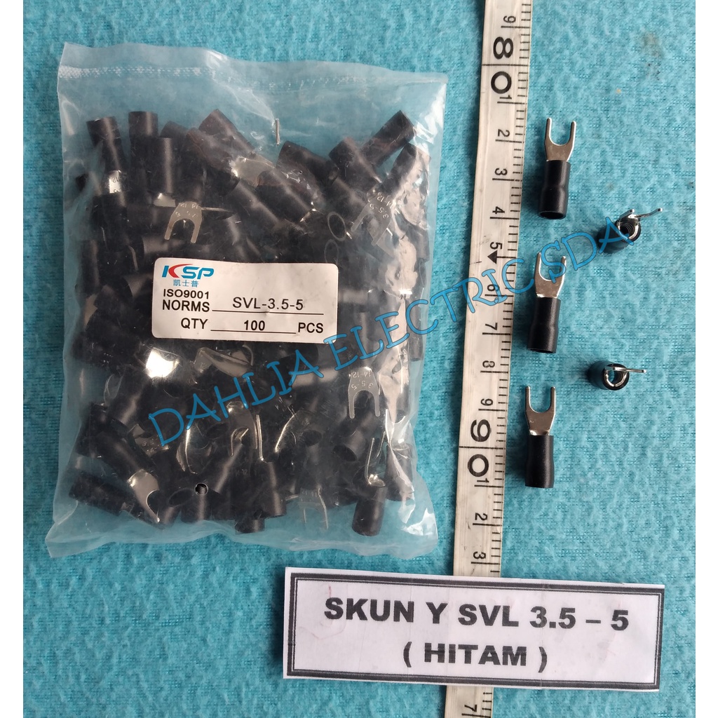 Jual SKUN Y SVL 3 5 5 HITAM 1 PACK Shopee Indonesia