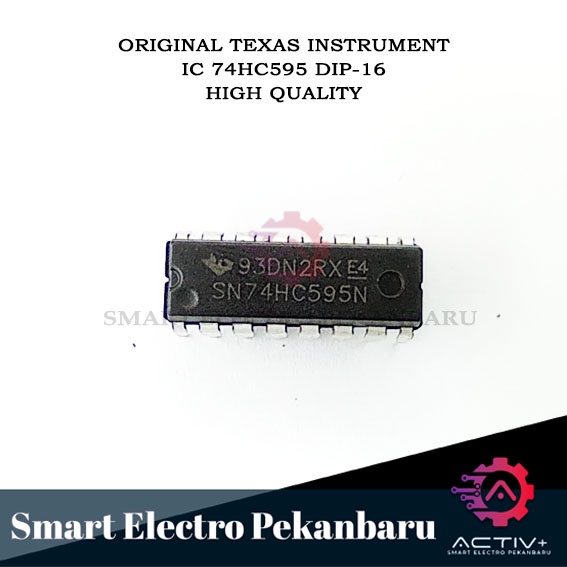 Jual ORIGINAL IC TEXAS INSTRUMENT 74HC595 DIP-16 74HC595N DIP16 8 BIT ...