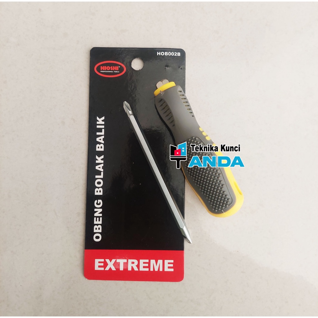 Jual Obeng Hioshi Bolak balik - Obeng ple - obeng min | Shopee Indonesia