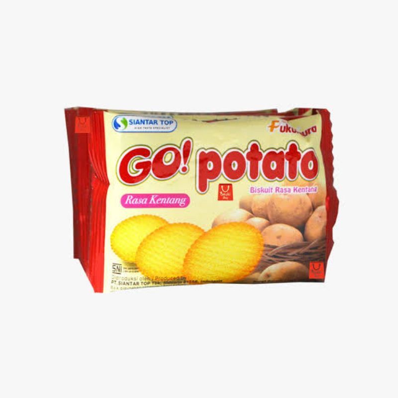 Jual Go Potato Biskuit kentang 1 pack isi 20pcs | Shopee Indonesia