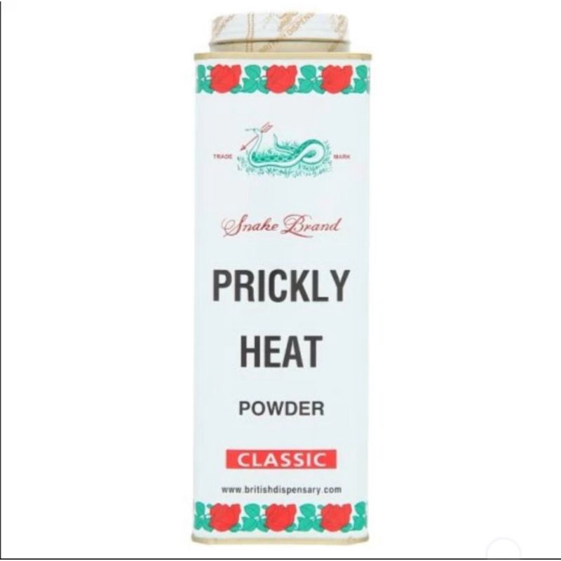 Jual PRICKLY HEAT Powder - ORIGINAL - 300gr Bedak Ular Snake Obat Gatal ...